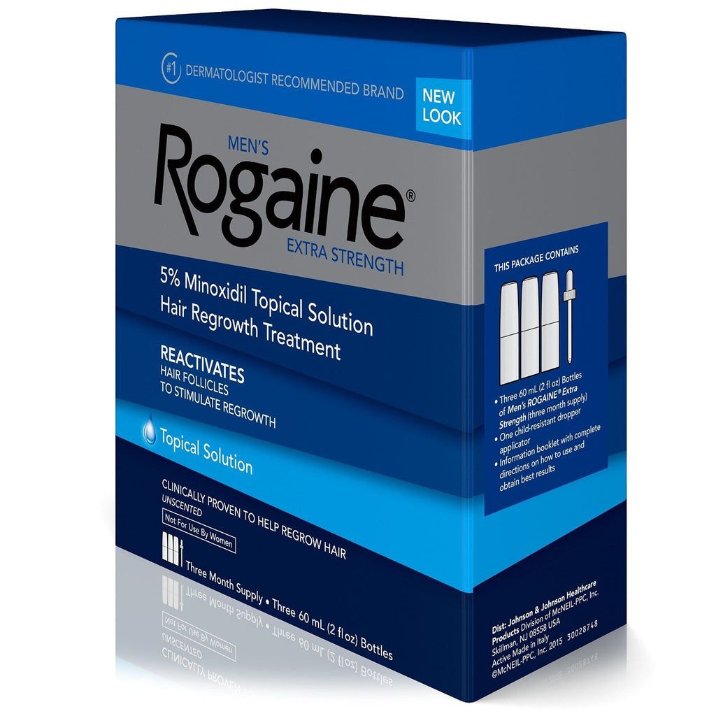 Rogaine Extra Strength Topical Solution 5% Hair Loss Minoxidil India ...